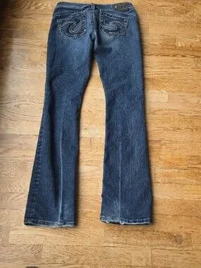 Silver Jeans | Jeans | 27x33 Silver Jeans Womens Mid To Dark Blue ...